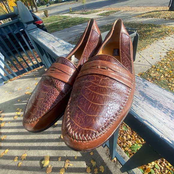Mauri | Shoes | Authentic Ostrich Leg Mens Mauri Shoes Sz 95 | Poshmark